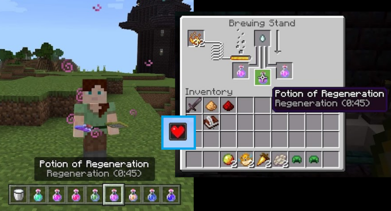 How to Make a Regeneration Potion in Minecraft: Complete Guide