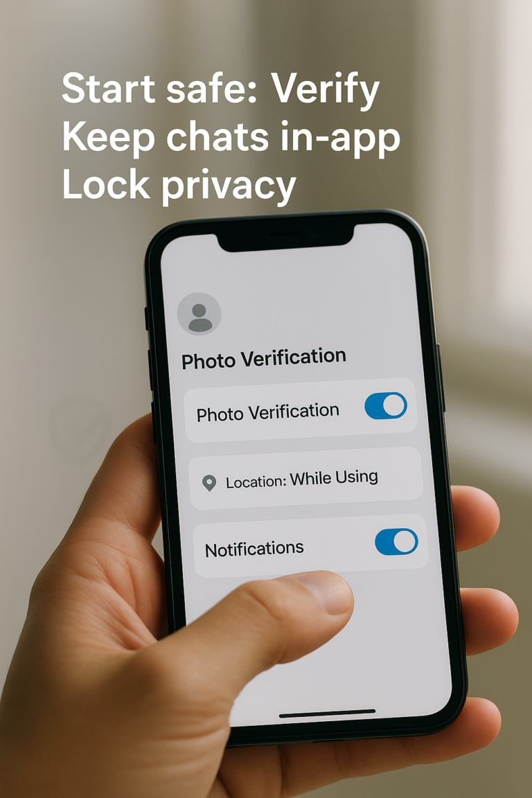 Dating Safety Checklist for First-Time App User