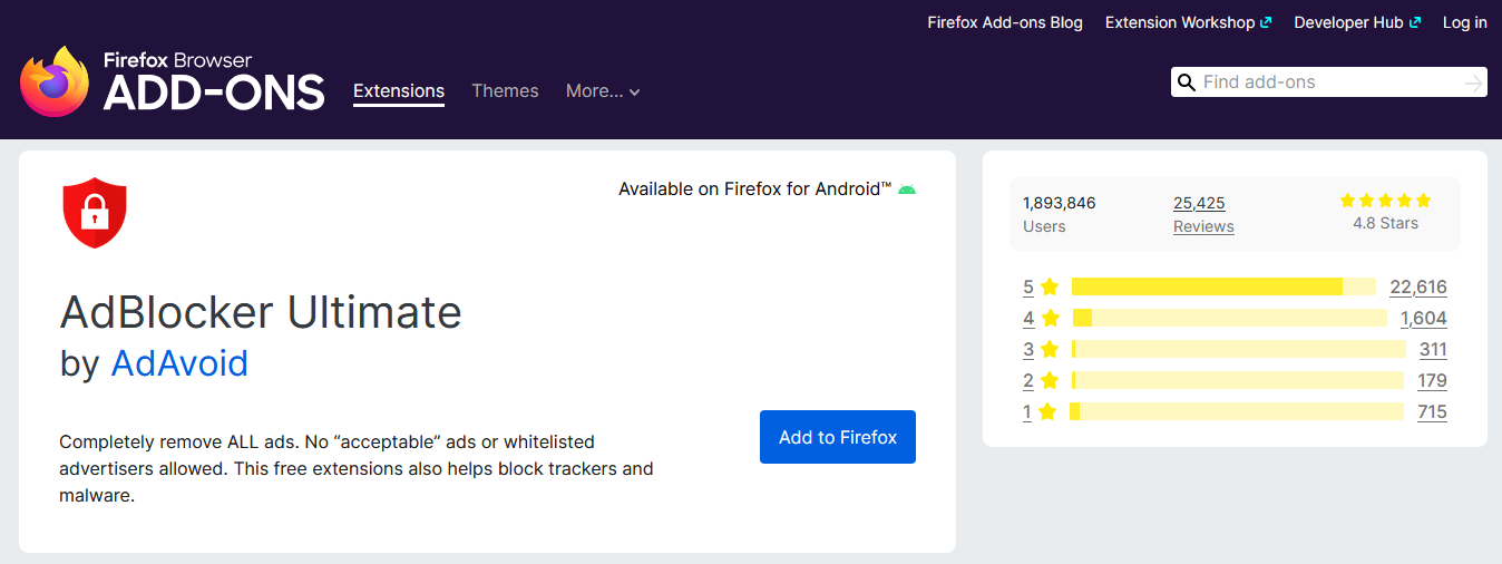 Top 5 Best Ad Blockers for Firefox - Extension for Firefox