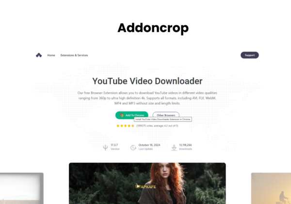 Addoncrop YouTube Video Downloader Review