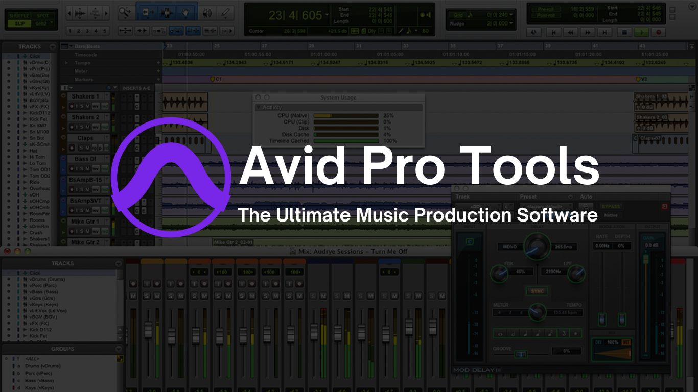 Avid Pro Tools: The Ultimate Music Production Software