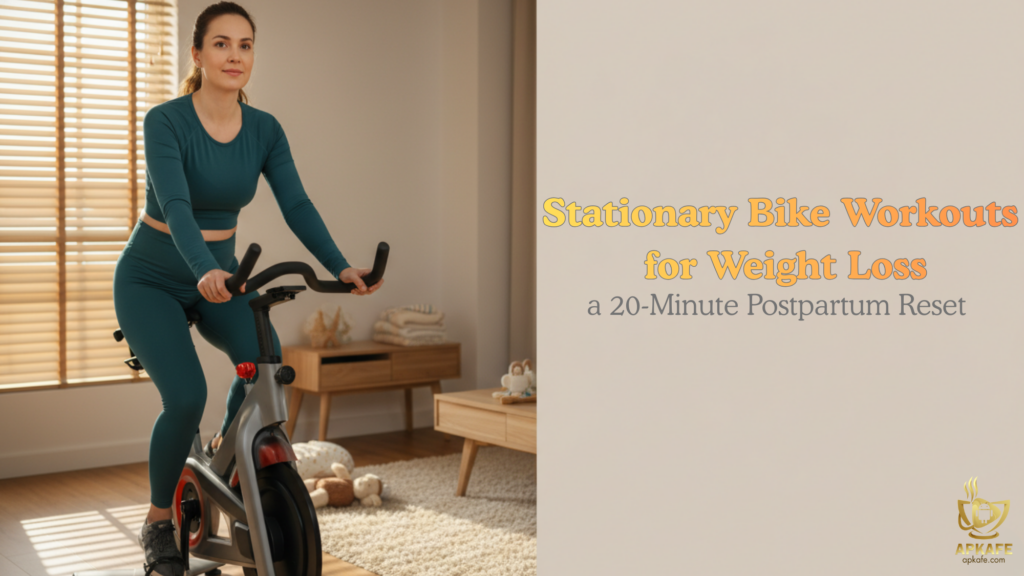 Stationary Bike Workouts for Weight Loss: a 20-Minute Postpartum Reset