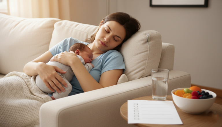 Postpartum Diet Plan to Lose Weight Safely After Birth