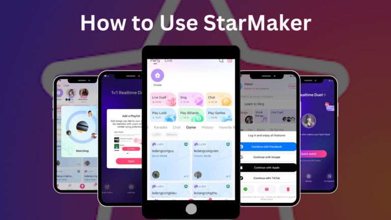 How to Use StarMaker: A Detailed Guide
