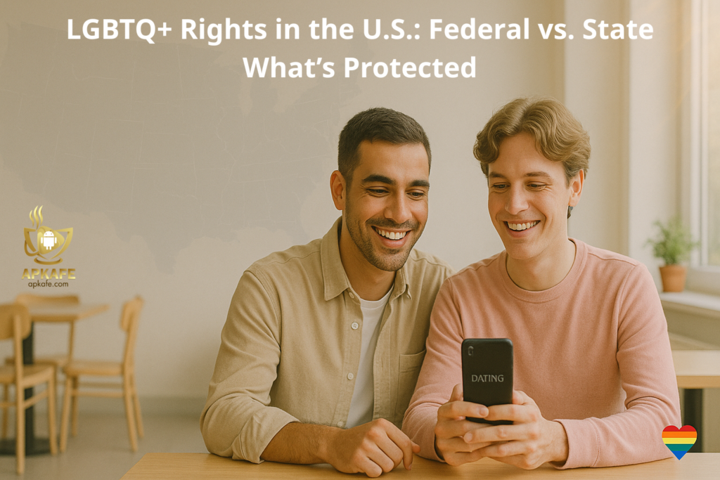 LGBTQ+ Rights in the US: Federal vs State + App Safety