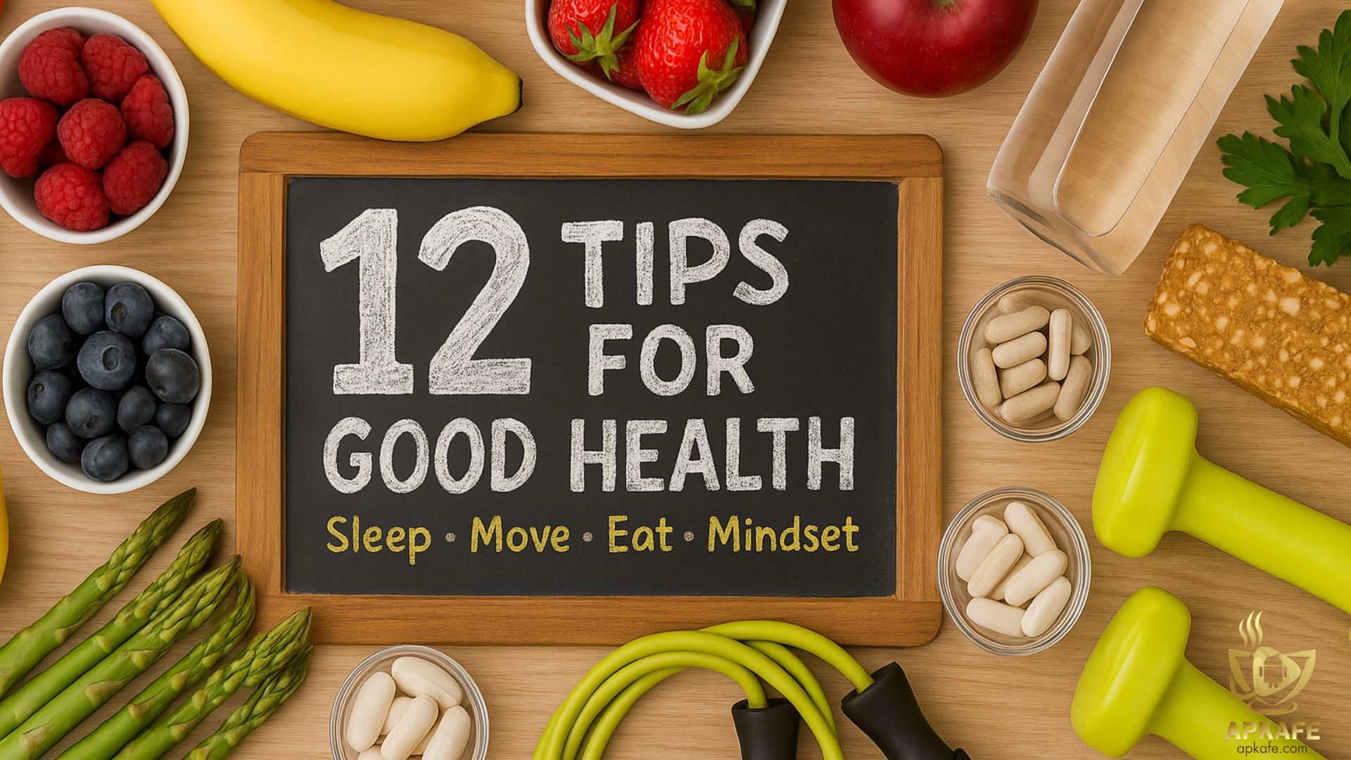 12 tips for good health you can start today