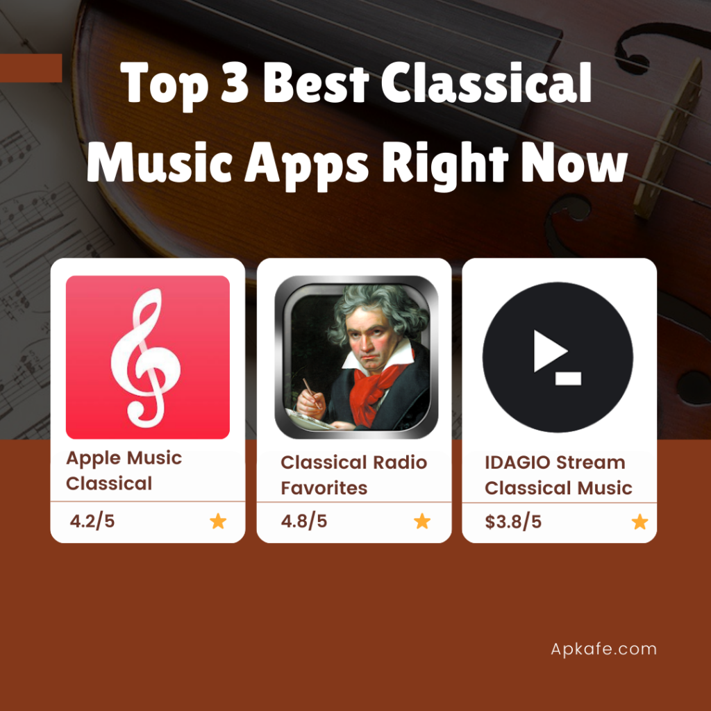 Top 3 Best Classical Music Apps Right Now