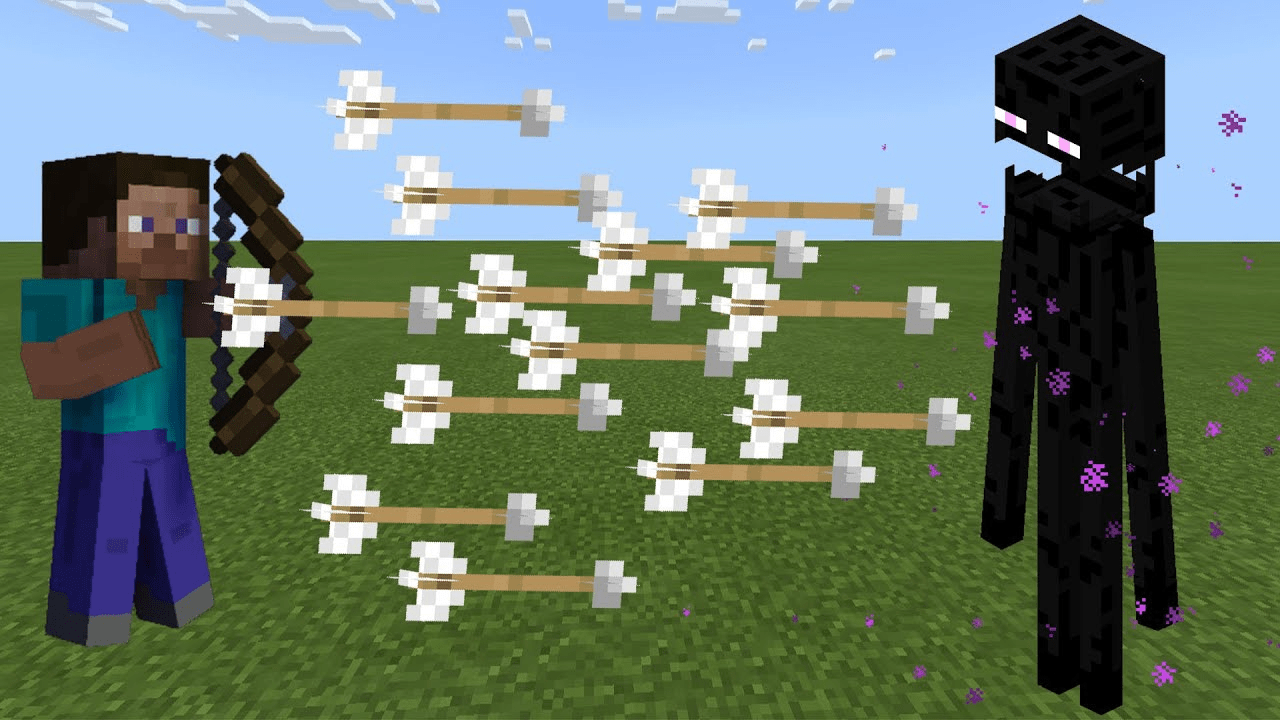 Detailed Tutorial - How To Craft Arrows In Minecraft