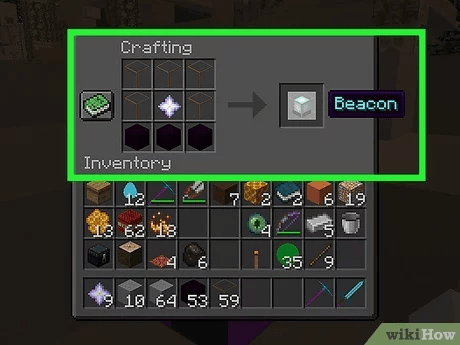 BEACON IN MINECRAFT - HOW TO ACTIVATE
