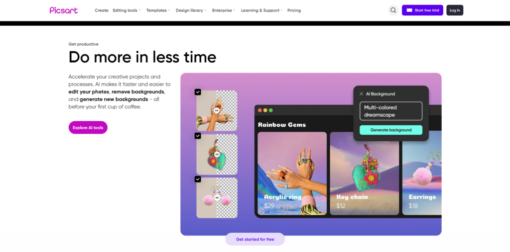 Picsart: All-in-One Editing Suite for Creatives