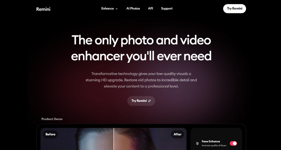 Remini - AI Photo Enhancer