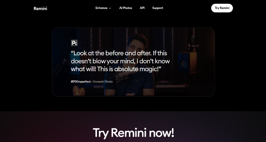 Remini - AI Photo Enhancer