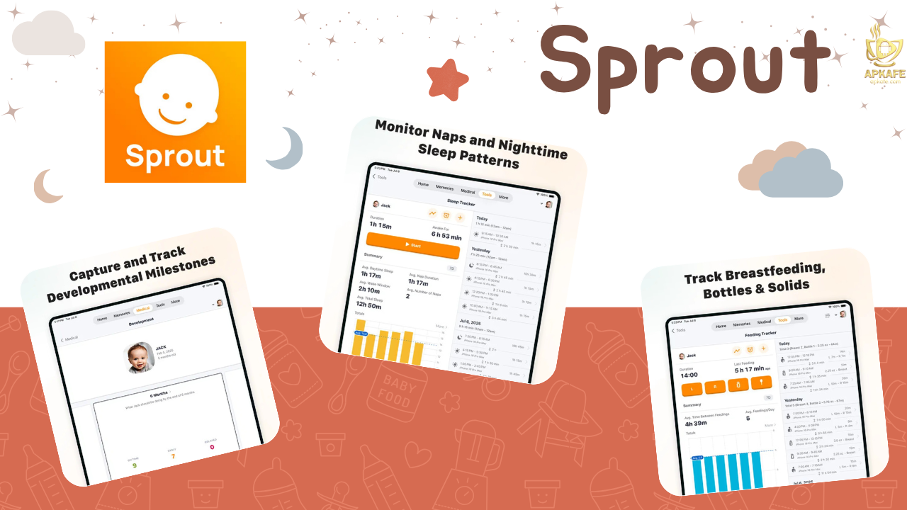 Baby Tracker App by Sprout - The best free online game and application ...